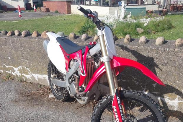 Dirt bike seized by police after reports on Walney