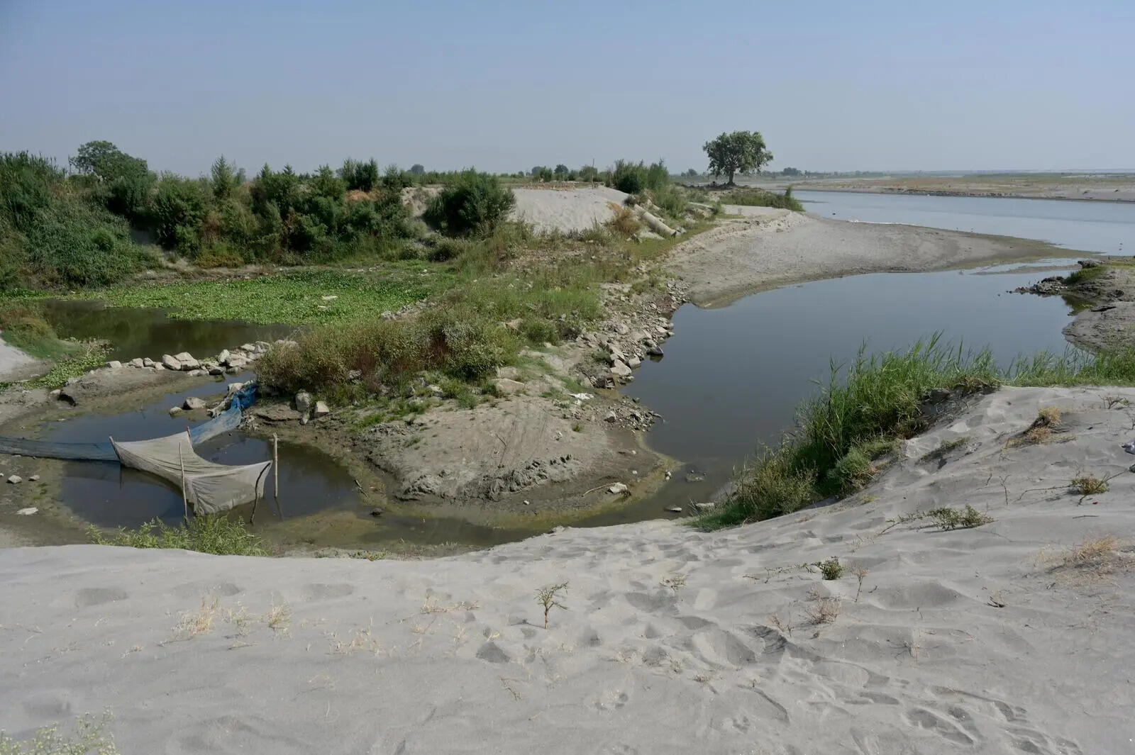 Why Yamuna Is Now Brownish Narrow Stream