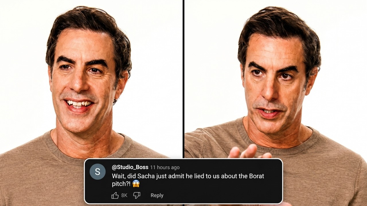 Sacha Baron Cohen: I lied to the studio to get Borat made