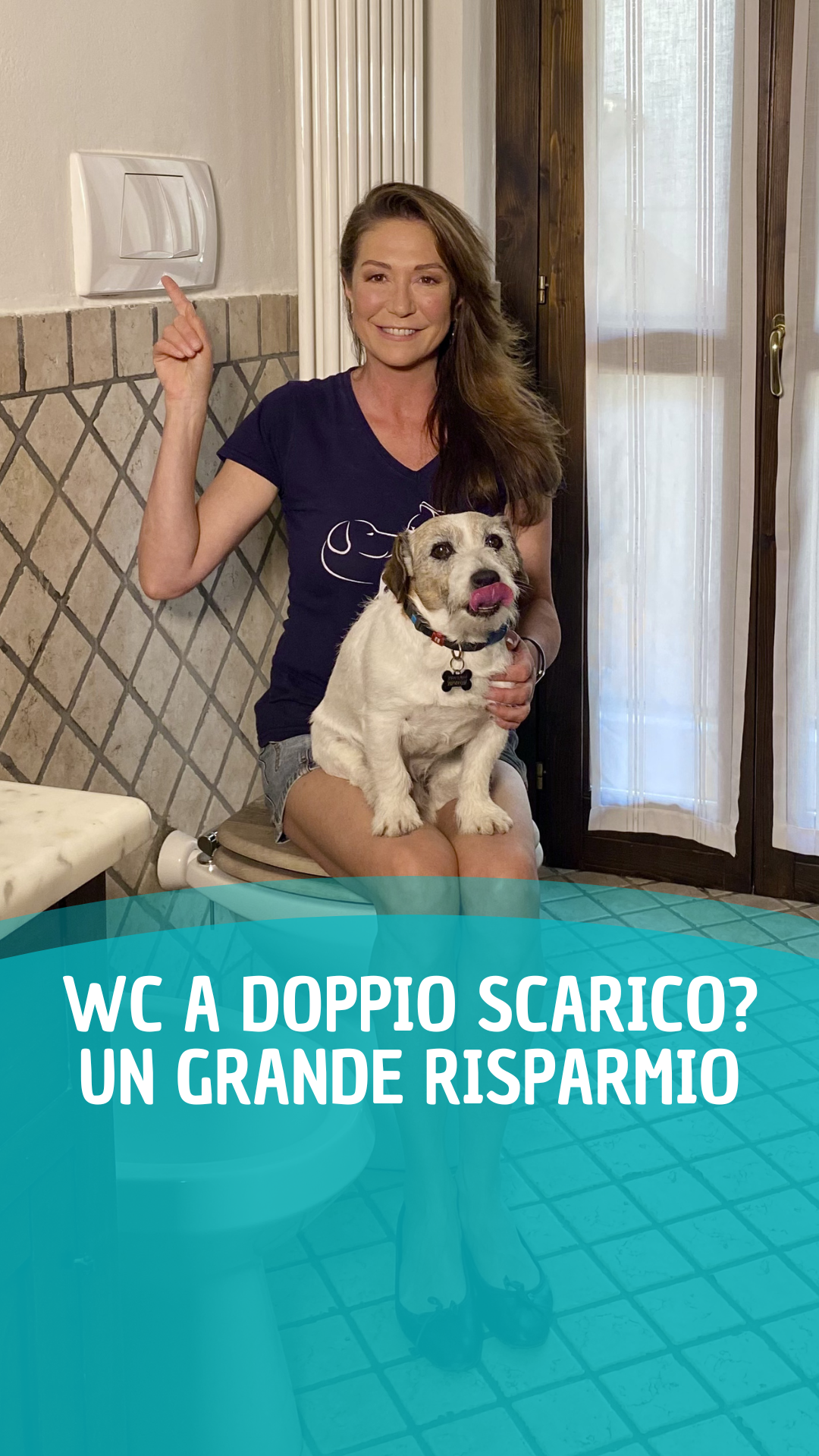 WC a doppio scarico? Un grande risparmio