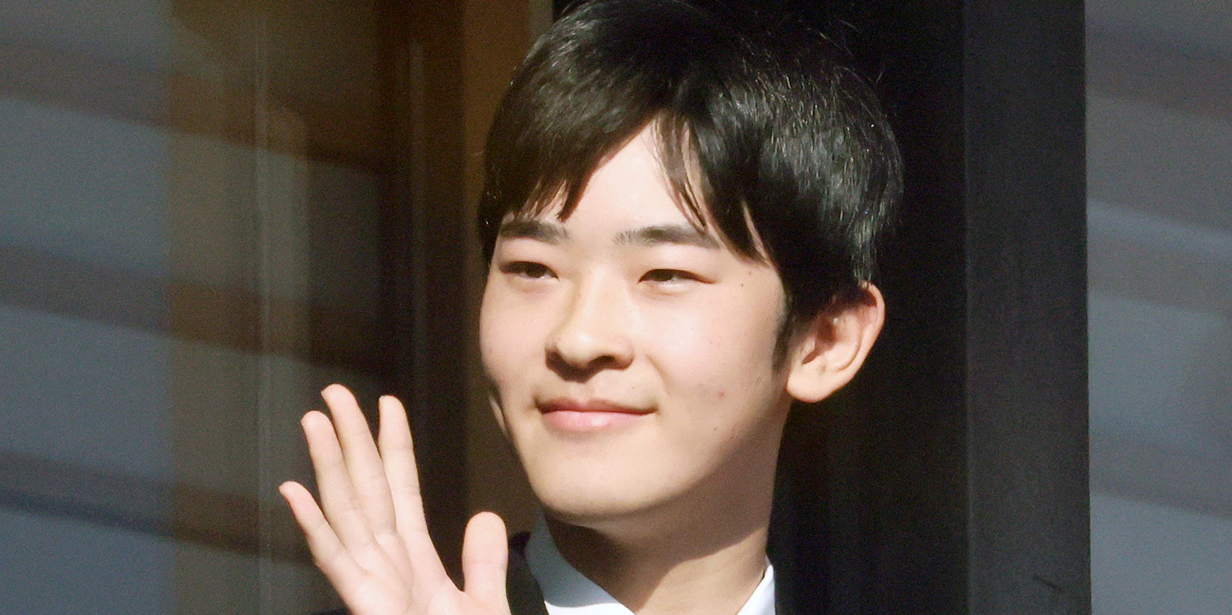 Japan’s Prince Hisahito made his state banquet debut