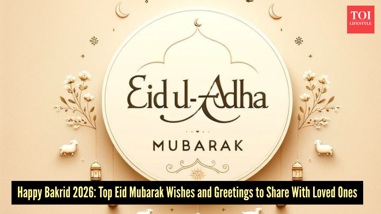 Happy Eid-ul-Adha 2026: Best Eid Mubarak wishes, greetings card, GIFs ...