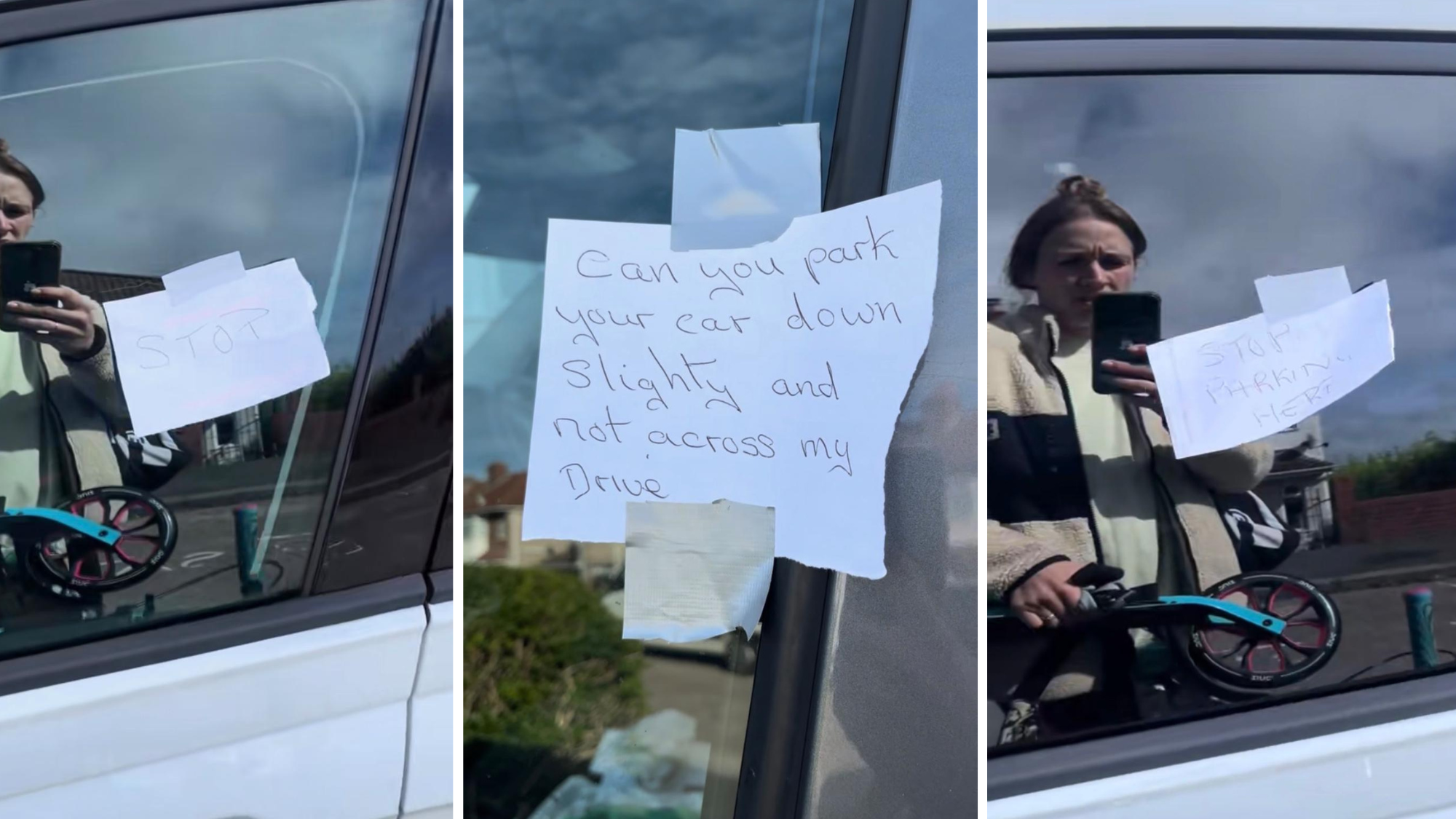 Why I continue to park across my neighbour's drive