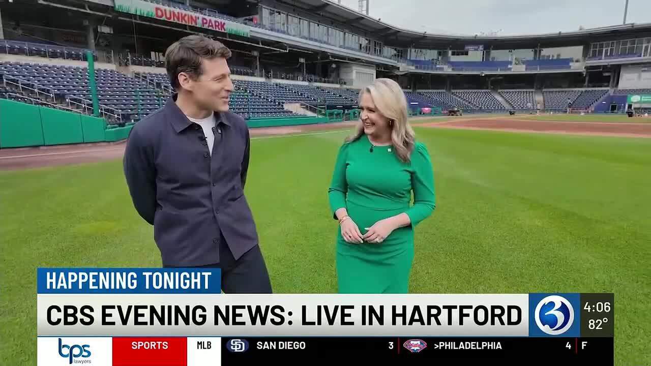 CBS Evening News comes to Connecticut for live broadcast