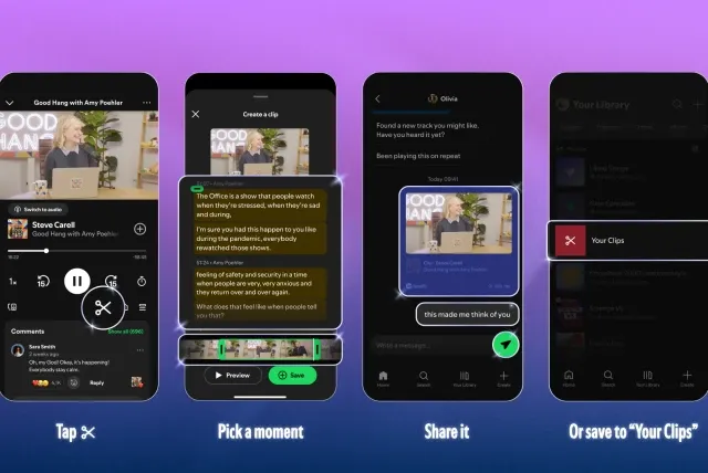 Spotify anuncia una nueva función para recortar momentos en audio ...