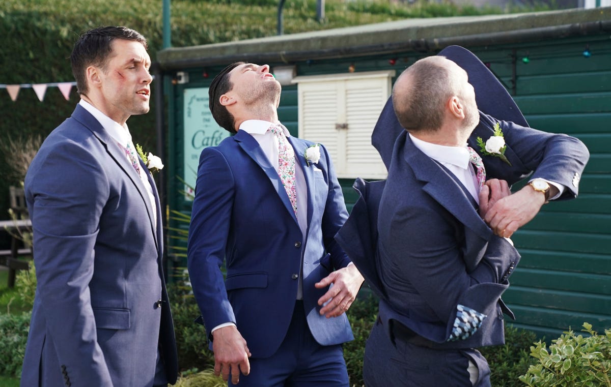 EastEnders confirms Ross and Zack showdown as wedding day drama explodes