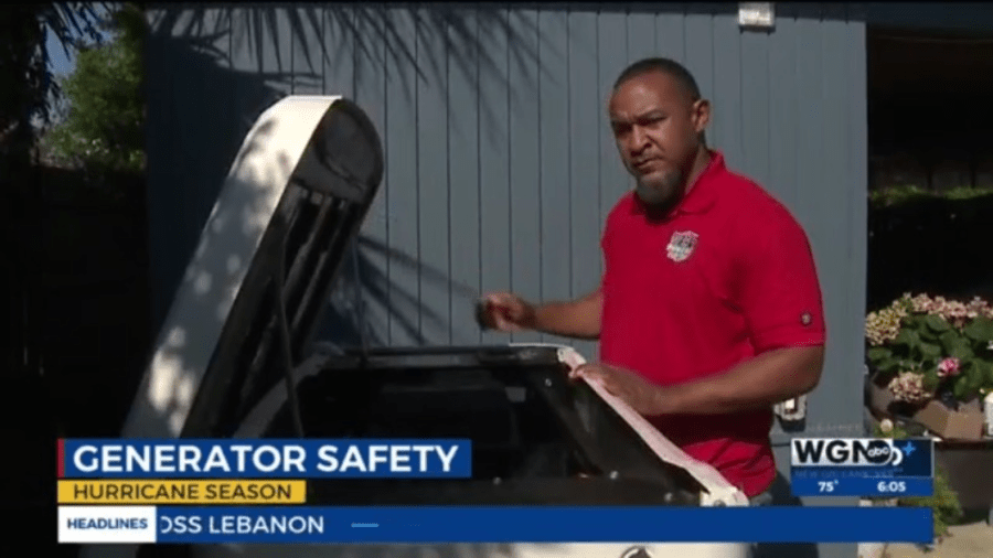Generator safety a must during hurricane season