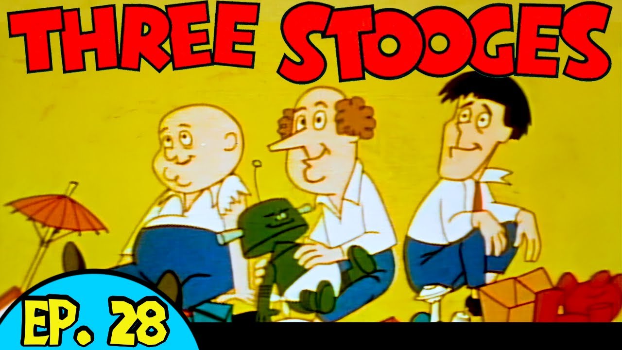 The Three Stooges cartoon - Ep 28 baby sitters