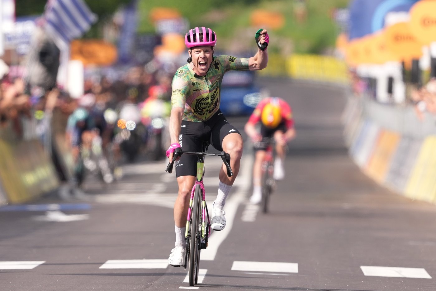 Vingegaard keeps overall lead as Valgren wins Giro stage and celebrates ...