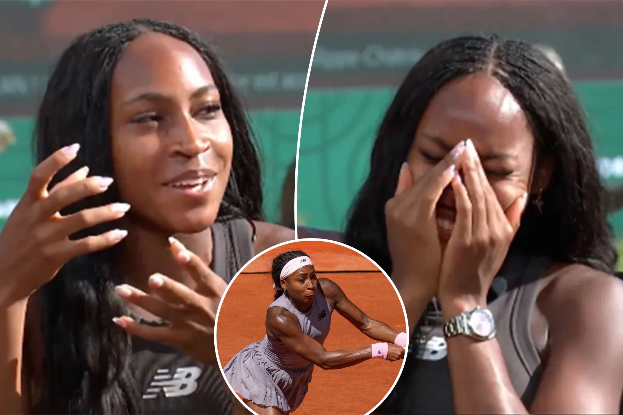 Coco Gauff in car crash on way to French Open that left vehicle not ...