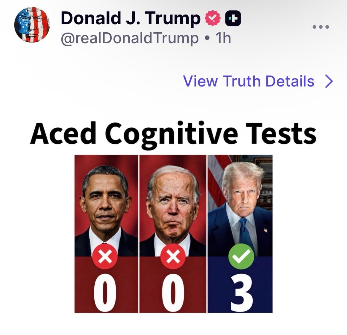 Desperate Trump, 79, attacks his predecessors over cognitive health
