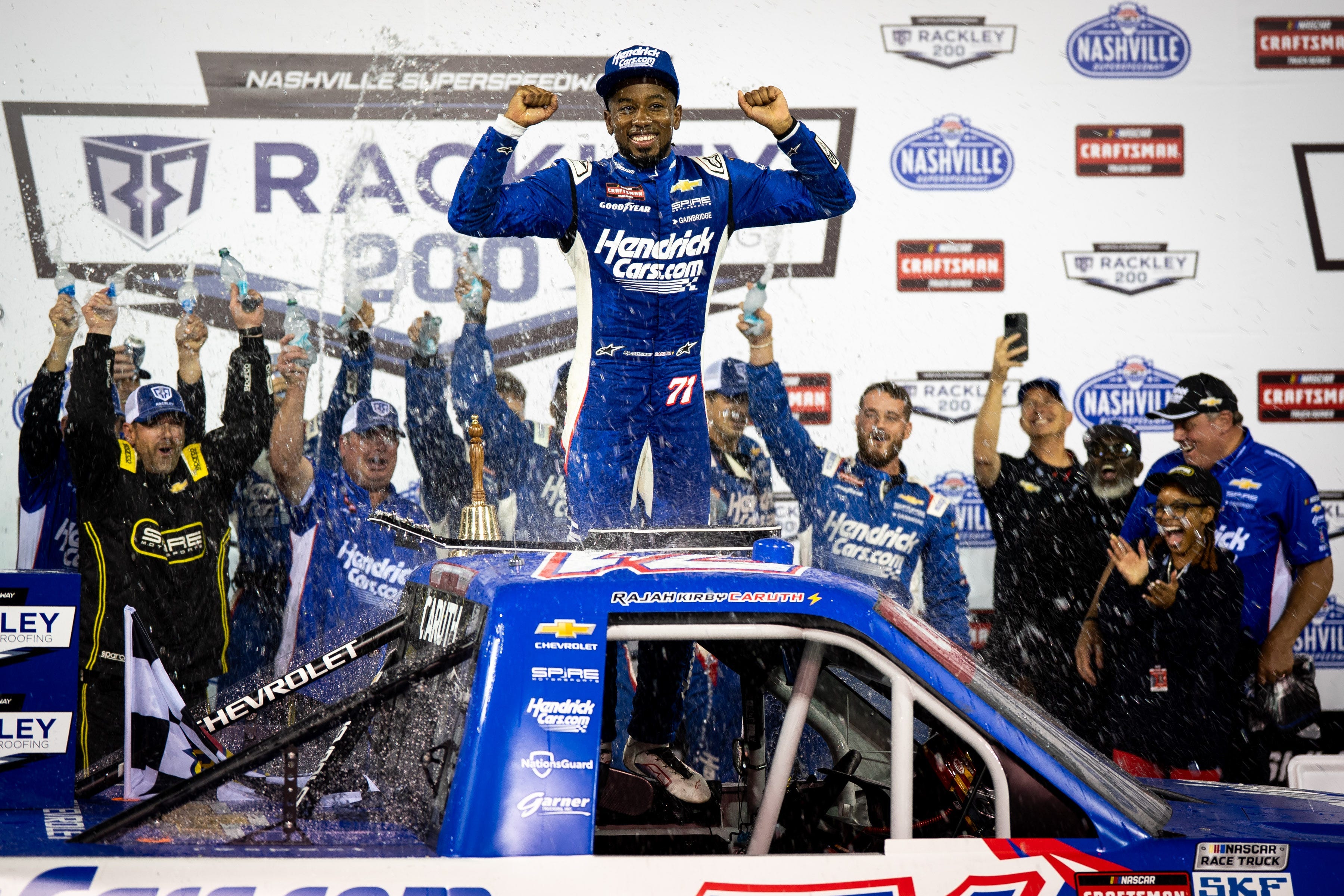 NASCAR purse for Truck Series race at Nashville in May 2026