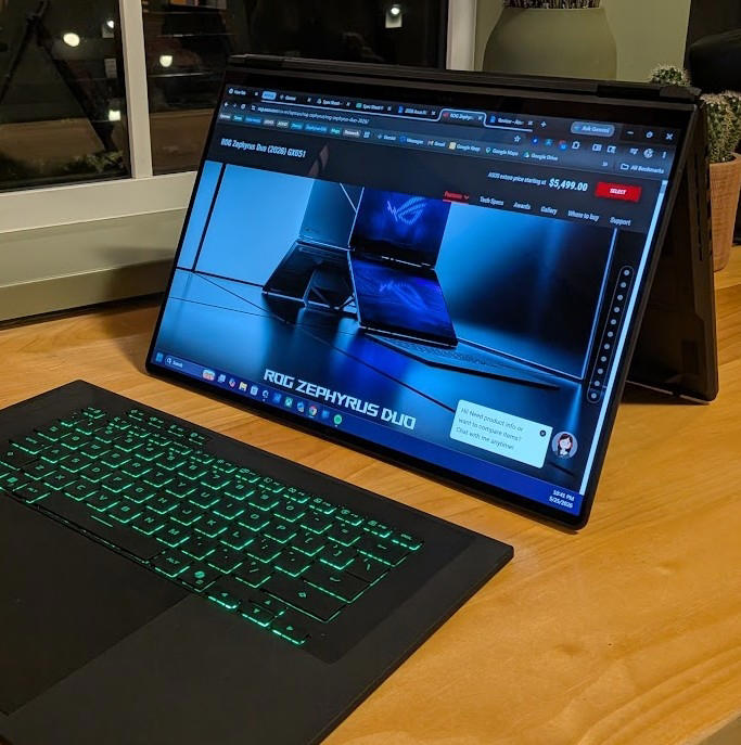 Is any laptop worth $9,000? We put the 2026 ASUS ROG Zephyrus Duo to ...