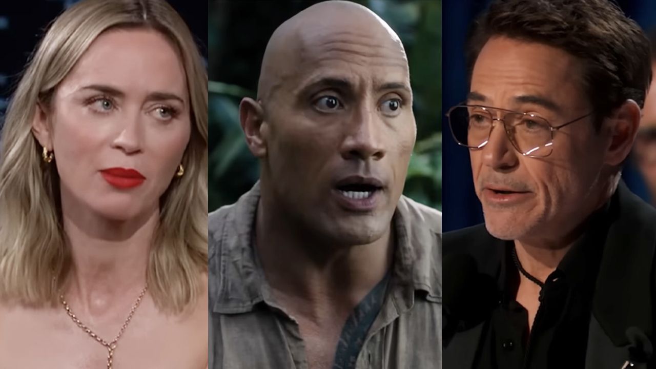 Emily Blunt shares story of Dwayne Johnson's wardrobe accident and ...