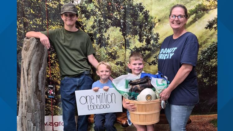 Arkansas Game & Fish Commission nature center welcomes millionth visitor