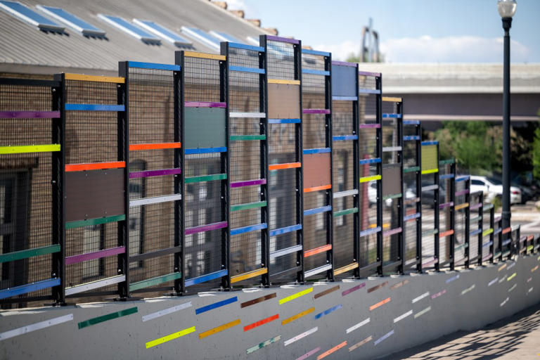 Salt Lake City completes new bike path with 'longest public artwork in ...