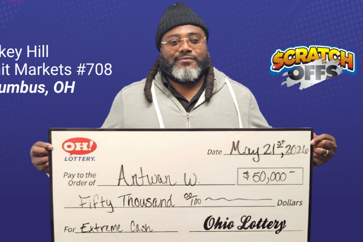 Man won second $50K lottery prize thanks to birthday numbers, but his ...