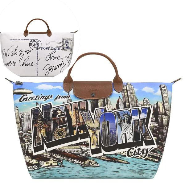 Longchamp toasts new collab bag with Jeremy Scott