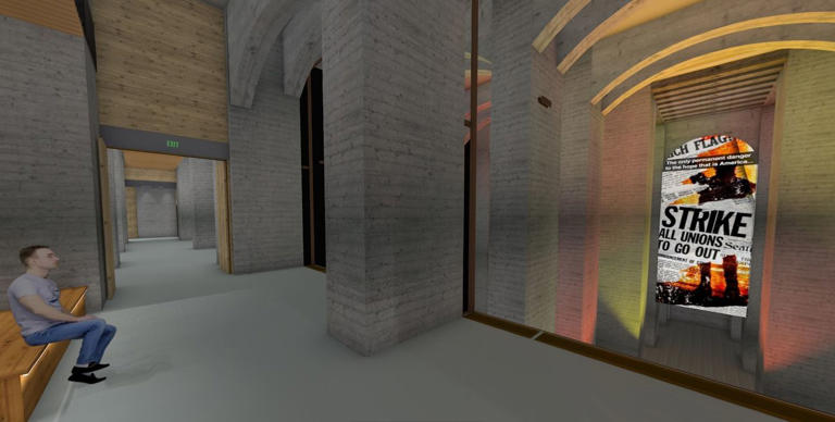 An illuminating new museum hidden beneath the Lincoln Memorial is set ...