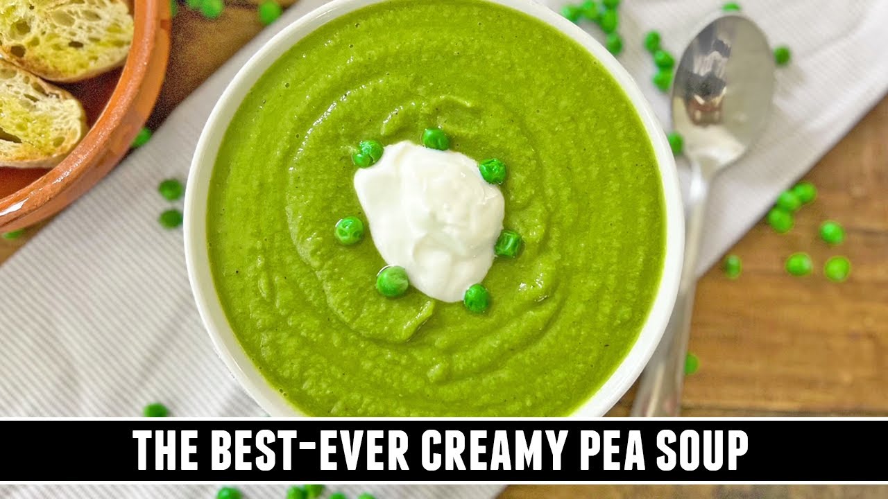 Creamy Spanish pea soup | Easy traditional recipe
