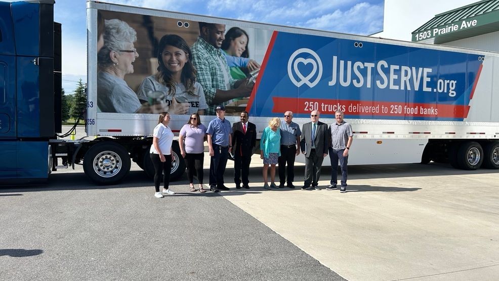 The Church of Jesus Christ of Latter-day Saints delivers truckload of ...