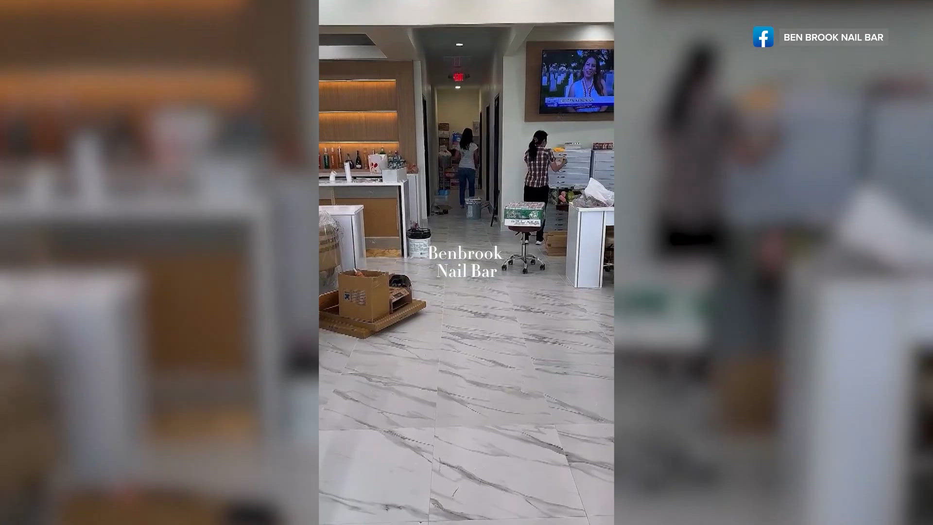 Benbrook nail bar reopens after an SUV slammed into the shop