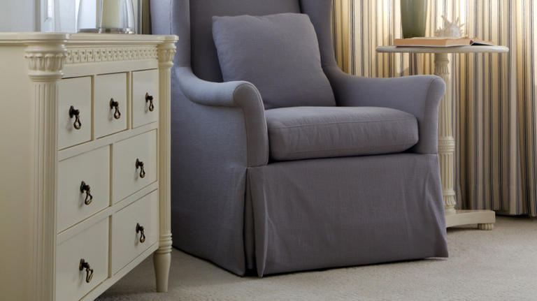 Skirted furniture might have a place in your home again: Here's how to ...