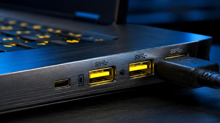 Qué significa el color amarillo en los puertos USB de algunos ...