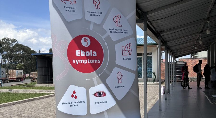What are the enhanced Ebola screening procedures at US airports?