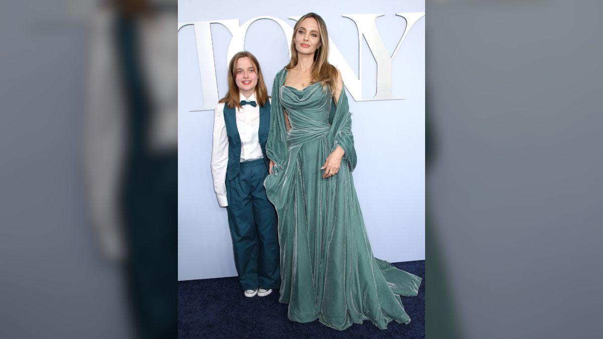 Angelina Jolie's daughter Vivienne looks just like her mom in rare ...