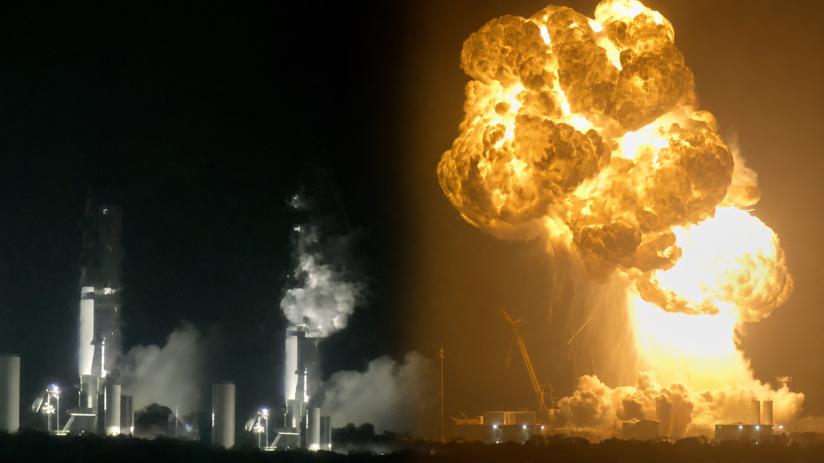 SHIP 36 EXPLOSION! Something weird happened to S36 static fire test ...