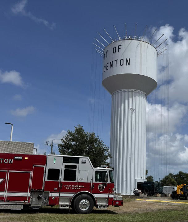 Contractor gets stuck in Bradenton water tower after leg injury, is ...