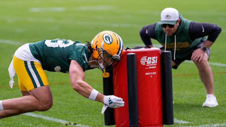 Trey Smack, fired-up coaches highlight first open practice at Packers OTAs