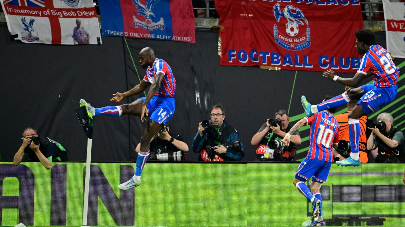 Crystal Palace 1-0 Rayo Vallecano: Eagles soar to historic Conference ...