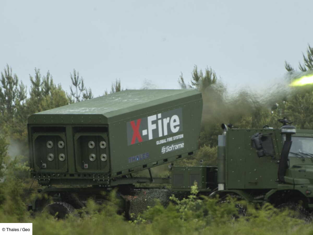 La France réussit les premiers tirs du X-Fire, lance-roquette rival du ...