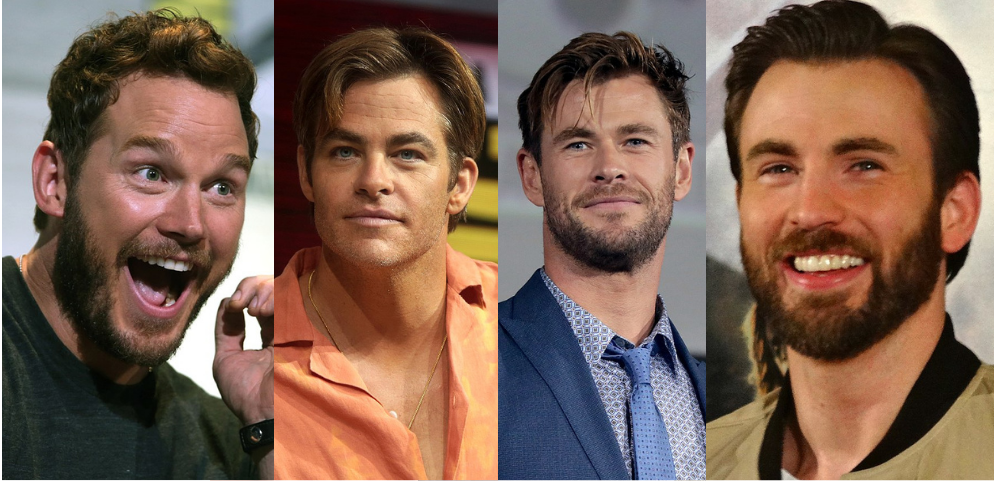 Leading film roles go more often to actors named Chris and talking ...