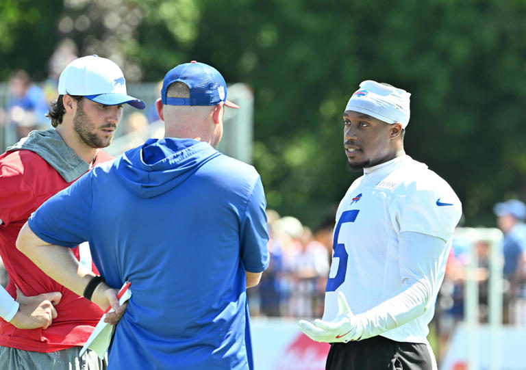 Injury update for Bills WR Josh Palmer during spring practices