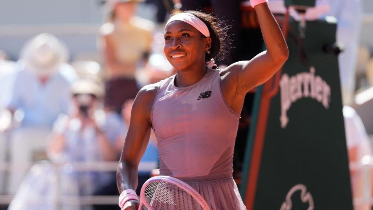 Raquete gelada? Veja o truque de Coco Gauff em Roland Garros