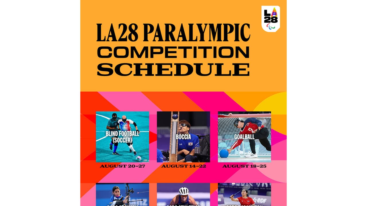 LA28 Paralympics unveils schedule for biggest games in history