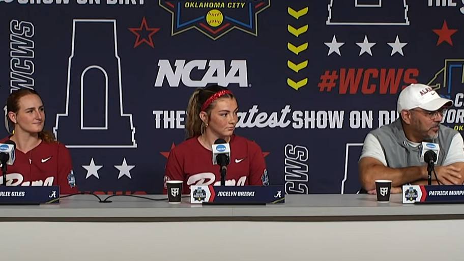 Everything Patrick Murphy, Alabama Softball Said before Facing UCLA in WCWS