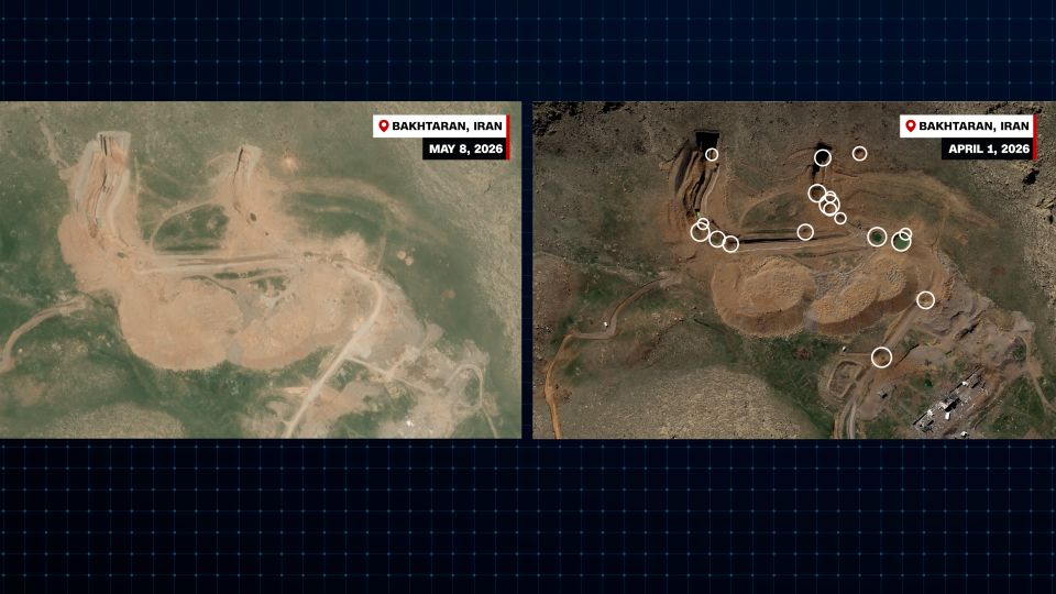 Iran is quickly unearthing its huge missile arsenal, CNN analysis shows