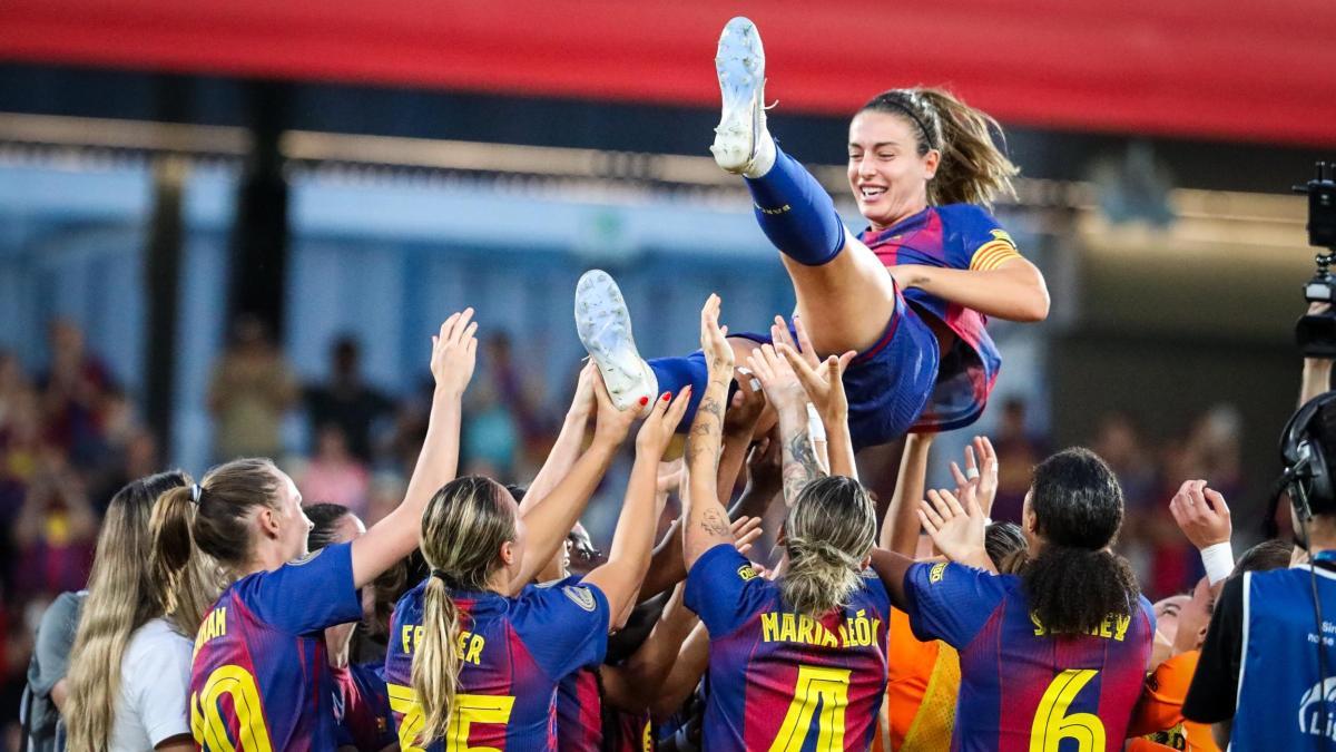 Alexia dice adiós al Barça en un partido lleno de despedidas