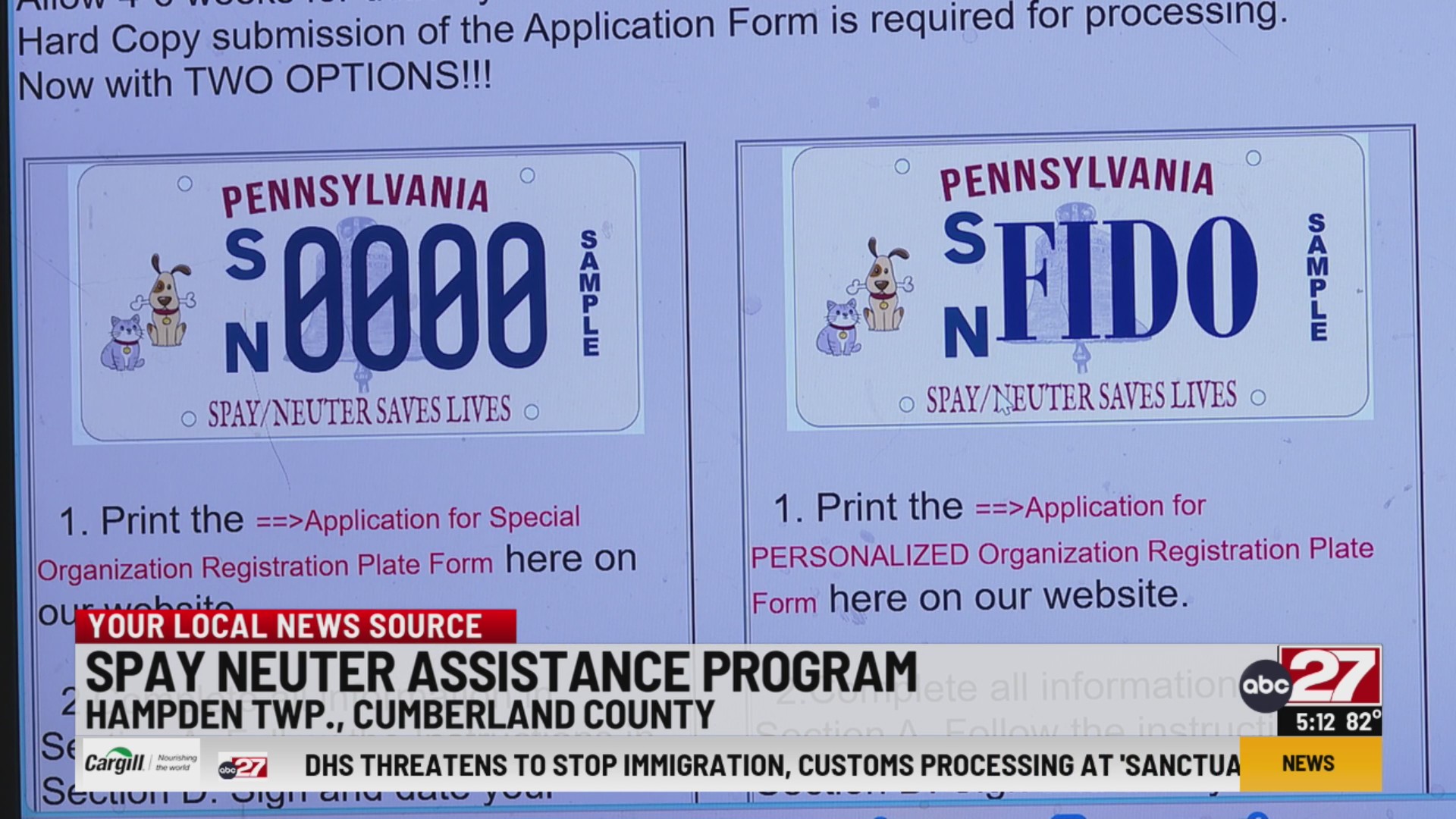 Local spay-neuter program begins license plate fundraiser