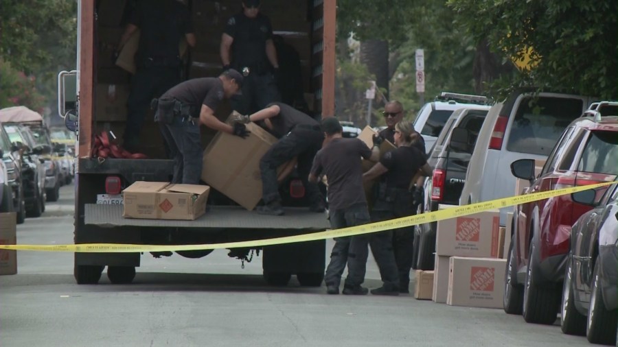 Evacuations ordered in South LA after large cache of illegal fireworks ...