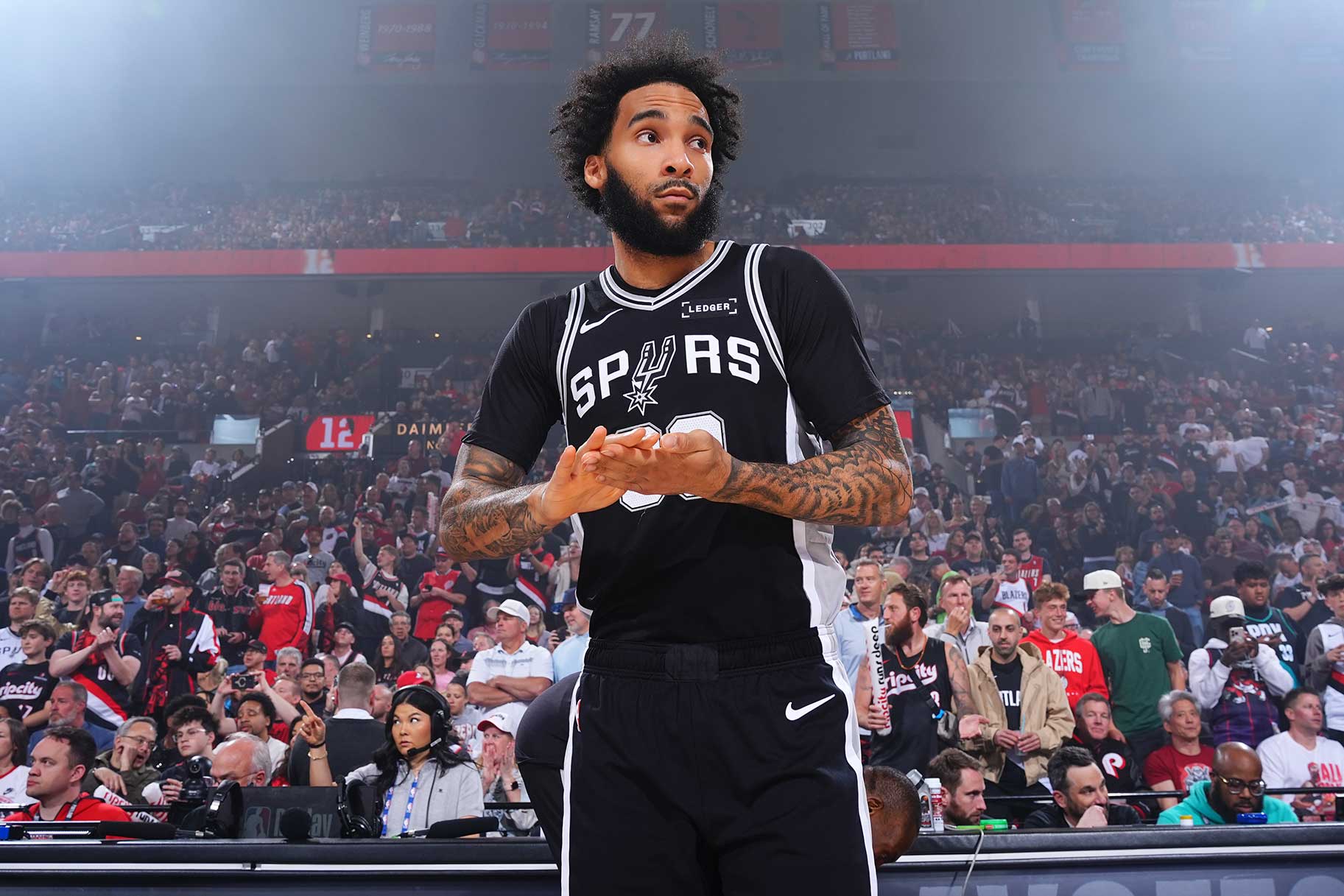 Could Julian Champagnie be the key to Spurs' Game 6 success?