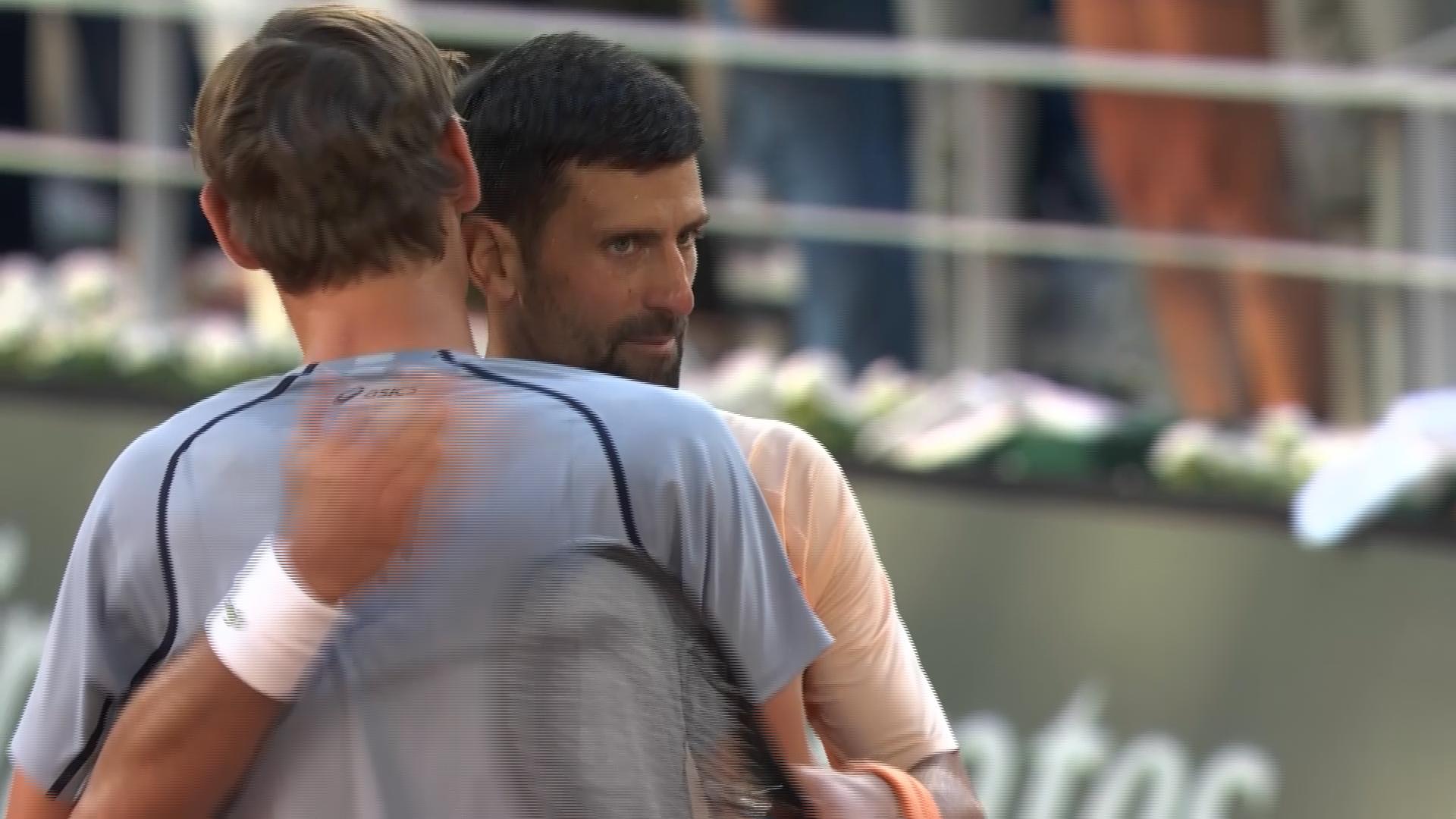 Djokovic survives scare in French Open second round