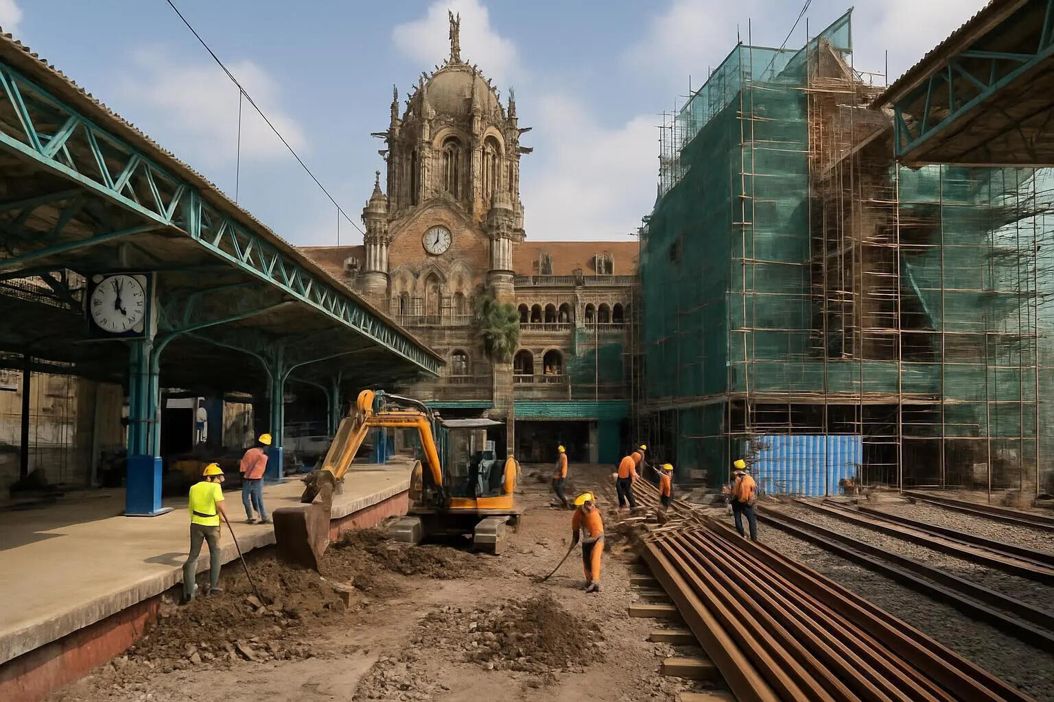 Platform redevelopment work at CSMT, few trains to short-terminate at ...