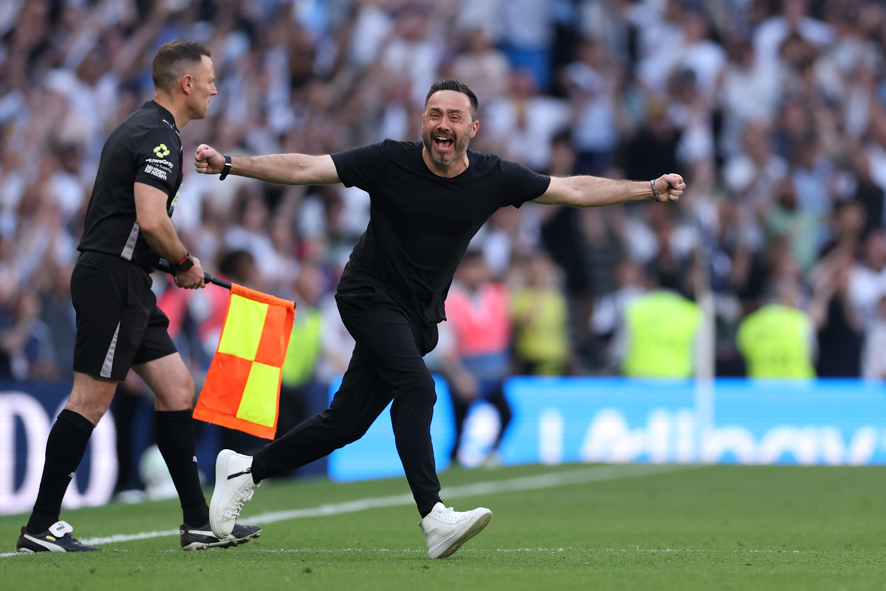 De Zerbi plots Tottenham big summer rebuild with Vuskovic decision