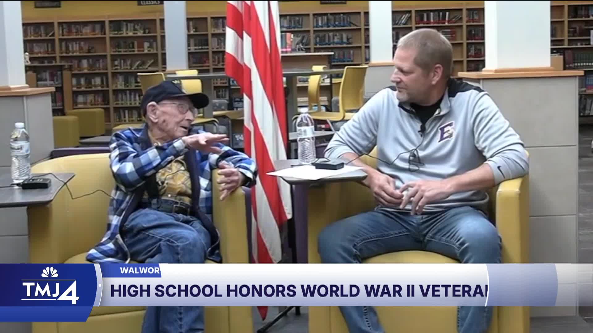 WWII vet receives honorary diploma