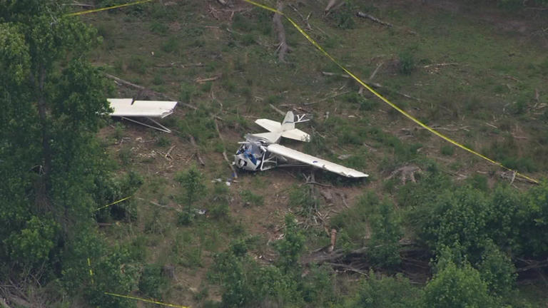 2 rushed to hospital after small plane crashes near Knightdale
